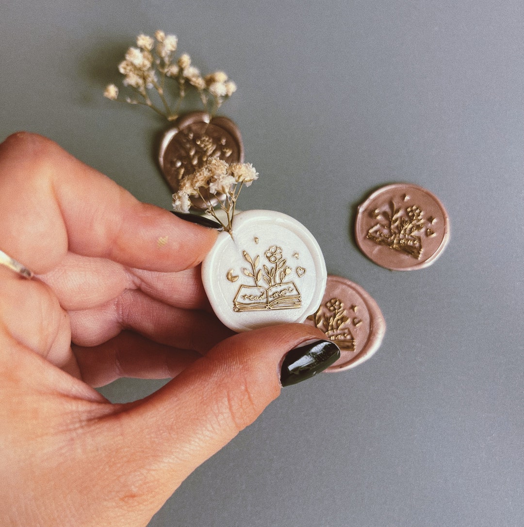 Read More Wax Seal, Book Wax Seal, Wedding Stationery, Book Lovers Gift ...