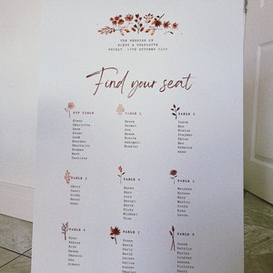 Digital Wedding Table Plan, Digital Wedding Table Plan, Wedding ...