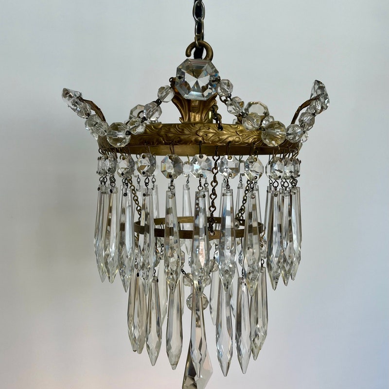 Waterfall Chandelier - Etsy