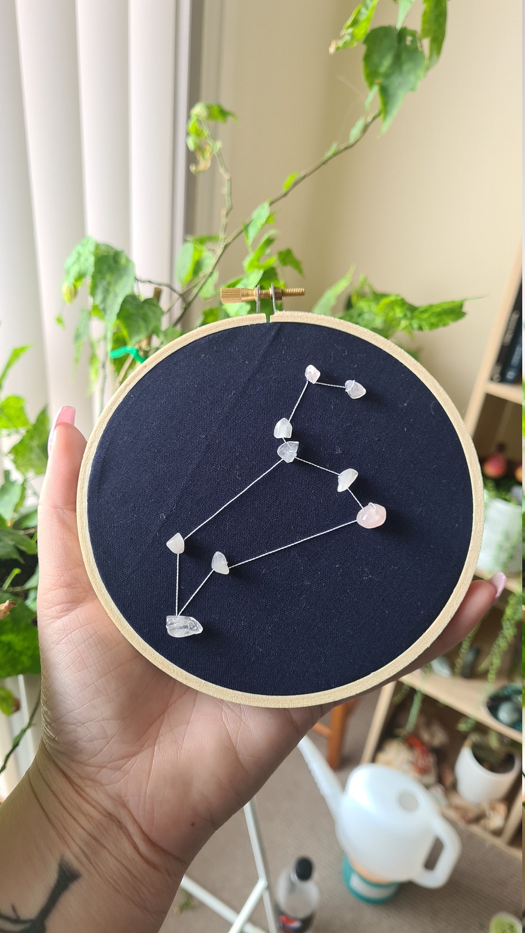 Zodiac Constellation Embroidery - Etsy Australia