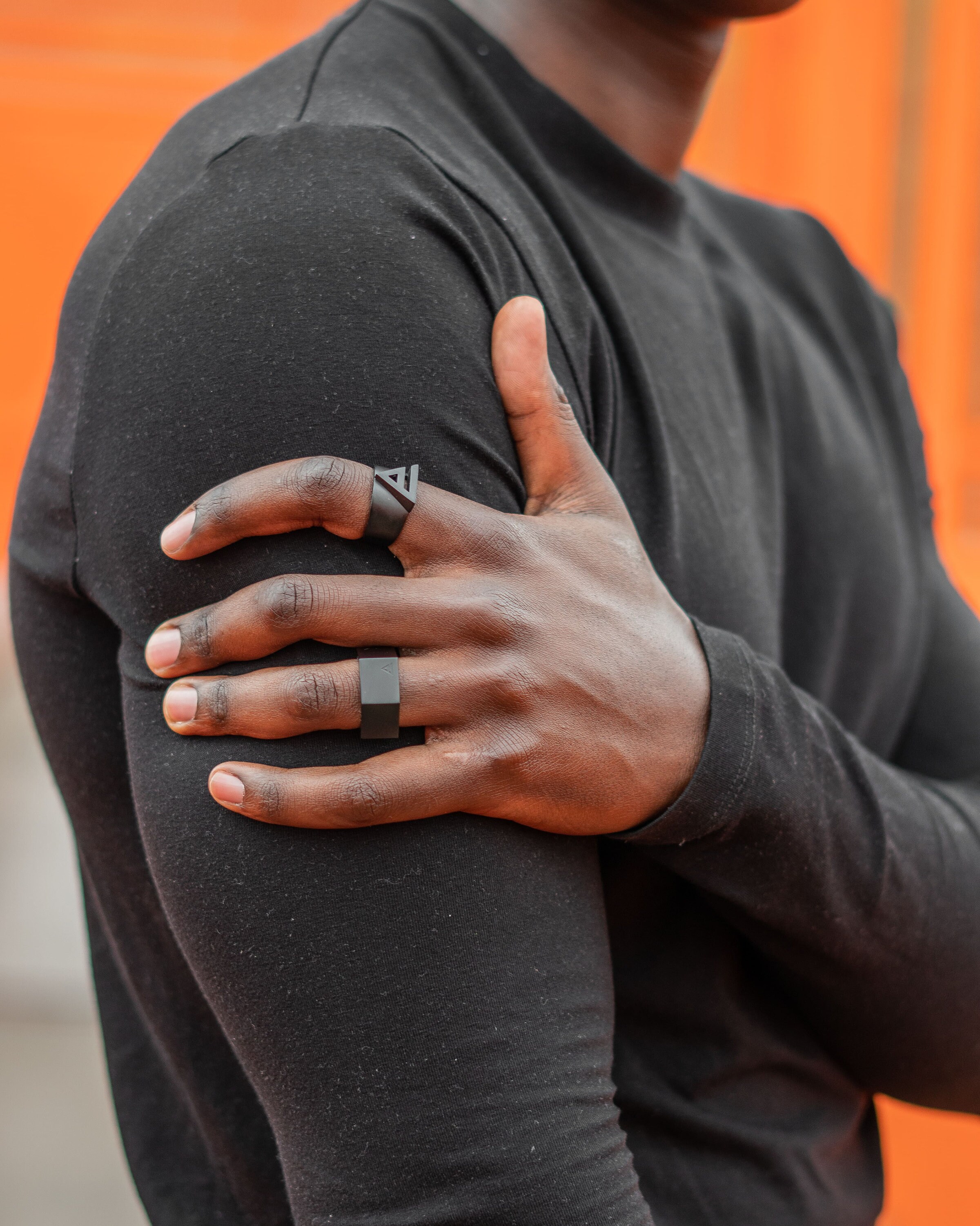 SAVAGE Ring für Mann black-matt | Etsy