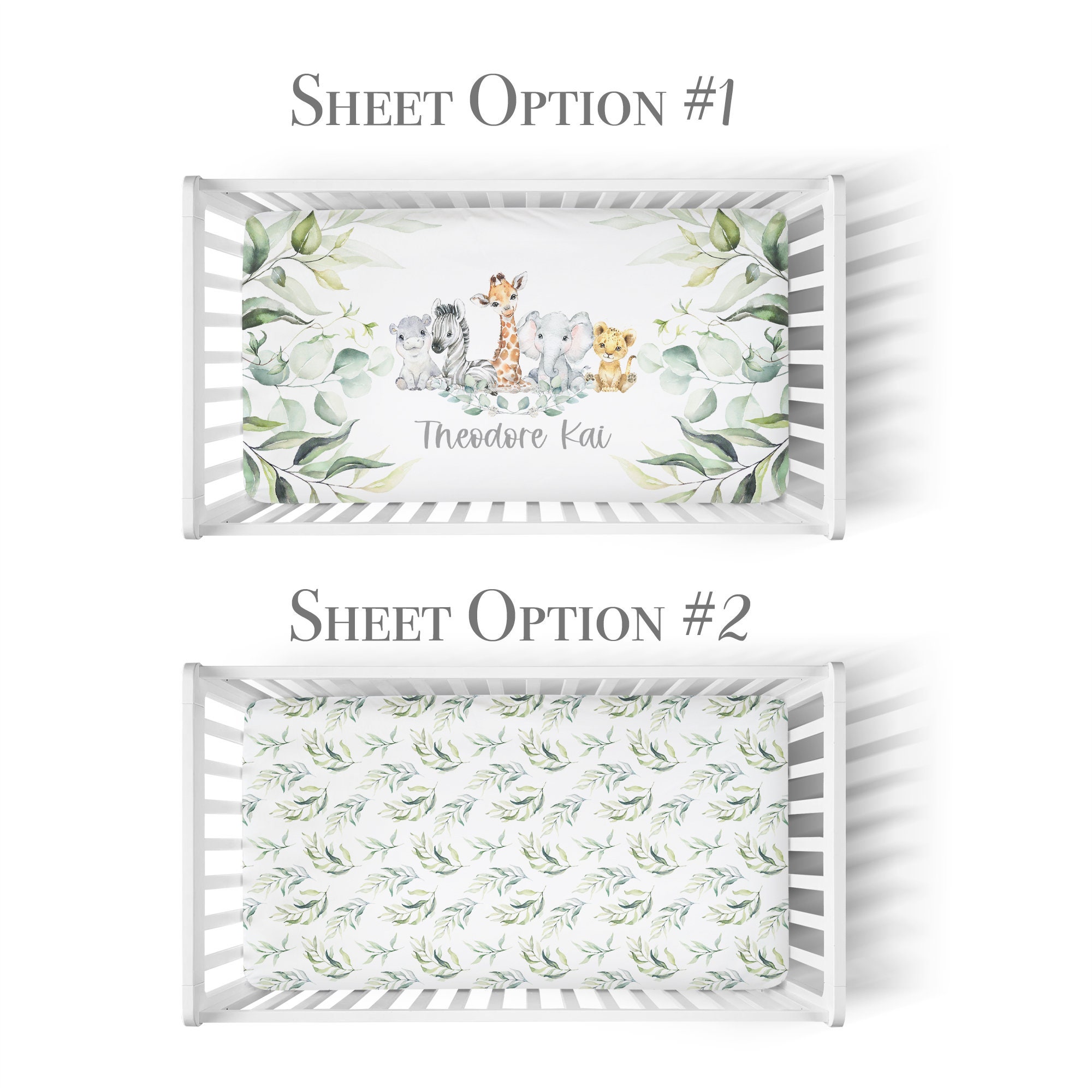Safari Crib Bedding Set Safari Nursery Safari Animal Baby - Etsy Canada