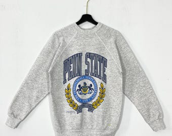 Vintage 90s Pennsylvania State University Sweatshirt Penn State ...
