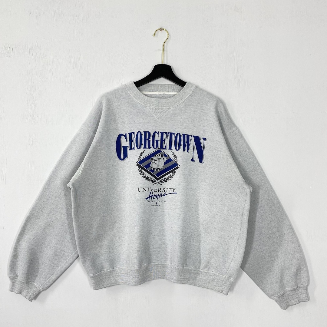 Vintage Georgetown University Sweatshirt Georgetown University Crewneck ...