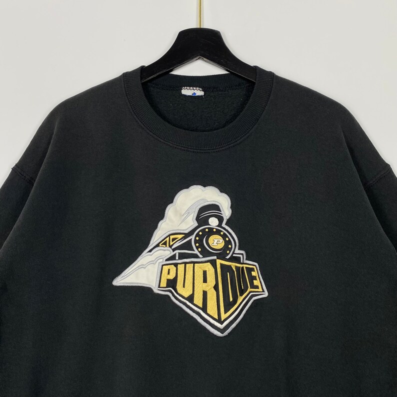 Vintage Purdue University Sweatshirt Purdue University Crewneck Purdue ...