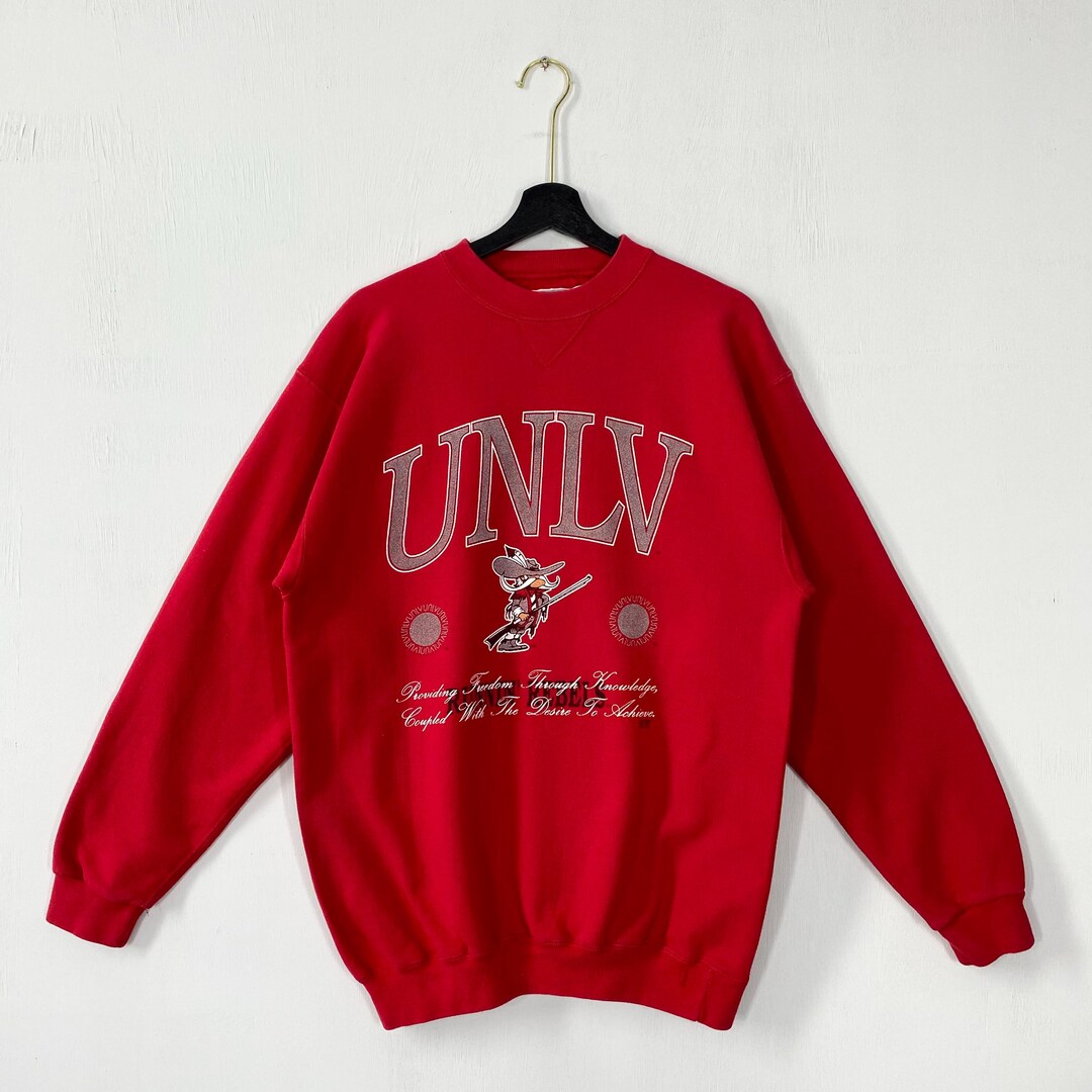Vintage 90s University Nevada Las Vegas Sweatshirt University Nevada ...