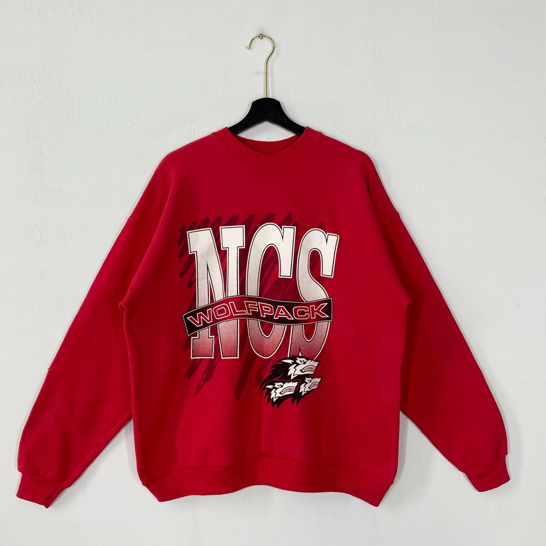 Vintage 90s North Carolina State University Sweatshirt Crewneck ...
