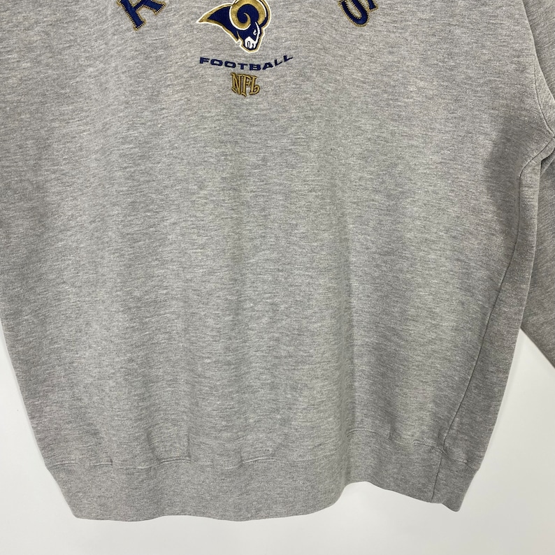 Vintage Los Angeles Rams Sweatshirt Rams Crewneck Rams Sweater Pullover ...