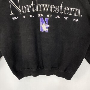 Vintage 90s Northwestern University Sweatshirt Northwestern Crewneck ...