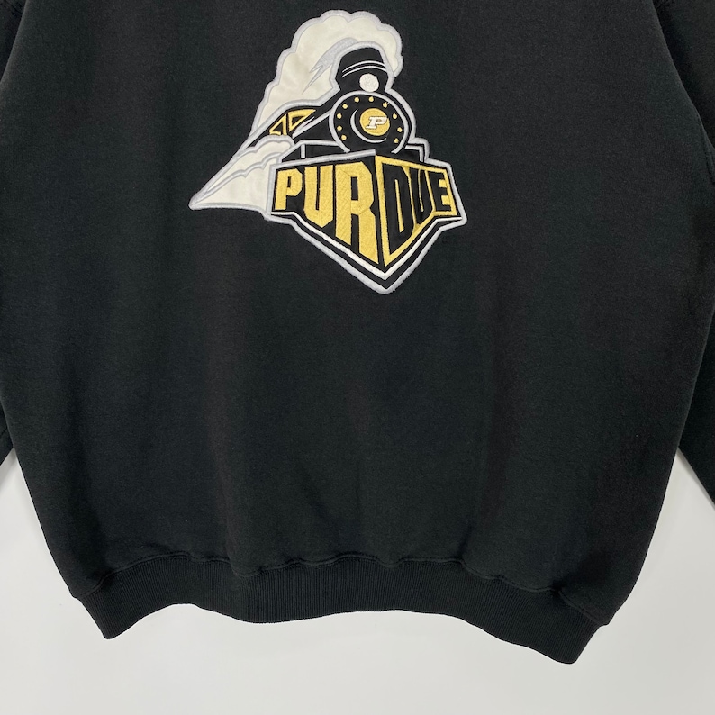 Vintage Purdue University Sweatshirt Purdue University Crewneck Purdue ...