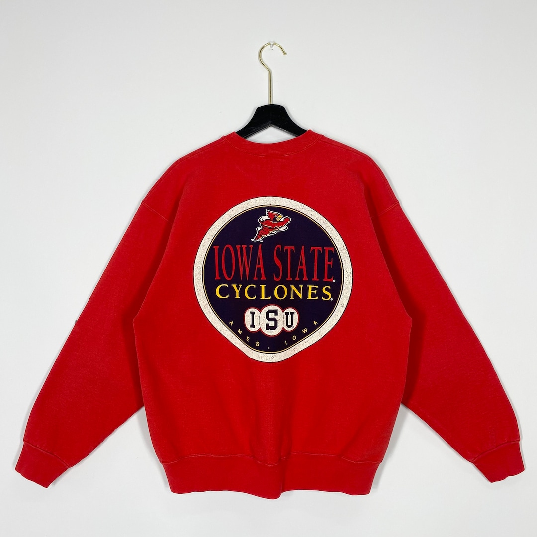 Vintage 90s Iowa State University Sweatshirt Iowa State Crewneck Iowa ...