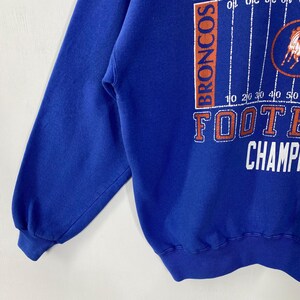 Vintage 90s Boise State University Sweatshirt Boise State Crewneck ...