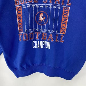 Vintage 90s Boise State University Sweatshirt Boise State Crewneck ...