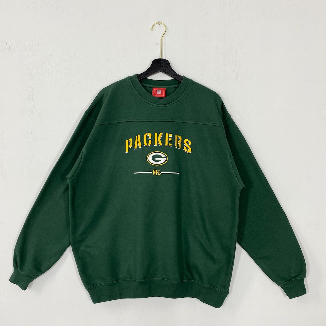 Vintage Green Bay Packers Sweatshirt Green Bay Packers Crewneck Packers ...