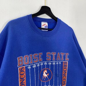 Vintage 90s Boise State University Sweatshirt Boise State Crewneck ...