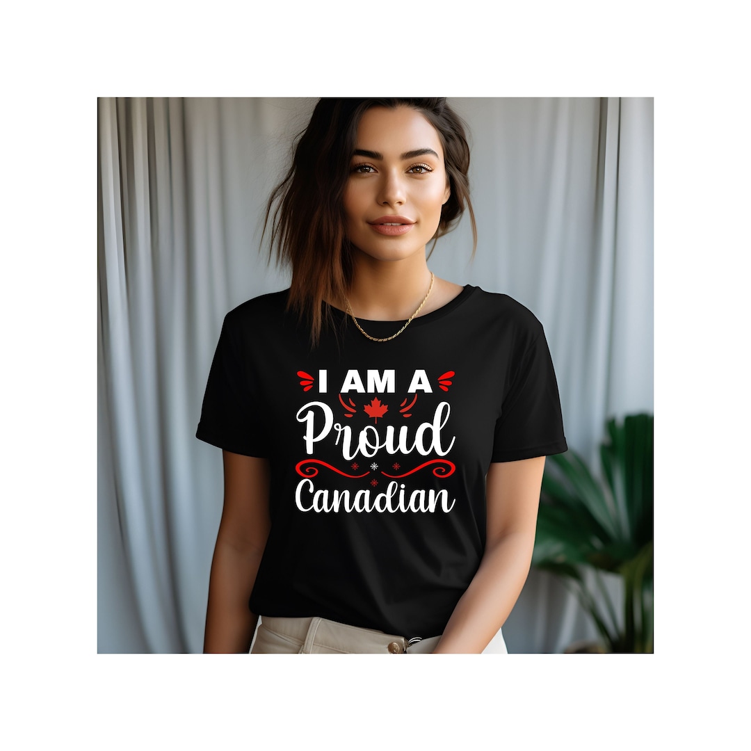 I Am Proud Canadian Eh T-shirt, Canada Day Shirt, Canada Maple Leaf ...