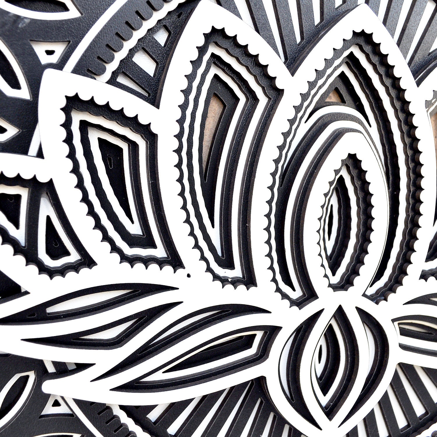 Lotus Wood Wall Art Home , Wood Wall Decor , Wood Lotus , Apartment ...