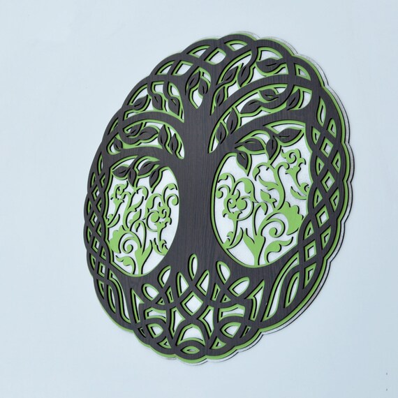 Tree of Life Wood Wall Art Home Wood Wall Decor Wood | Etsy
