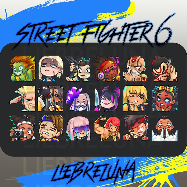 Juri Street Fighter Emotes - Etsy