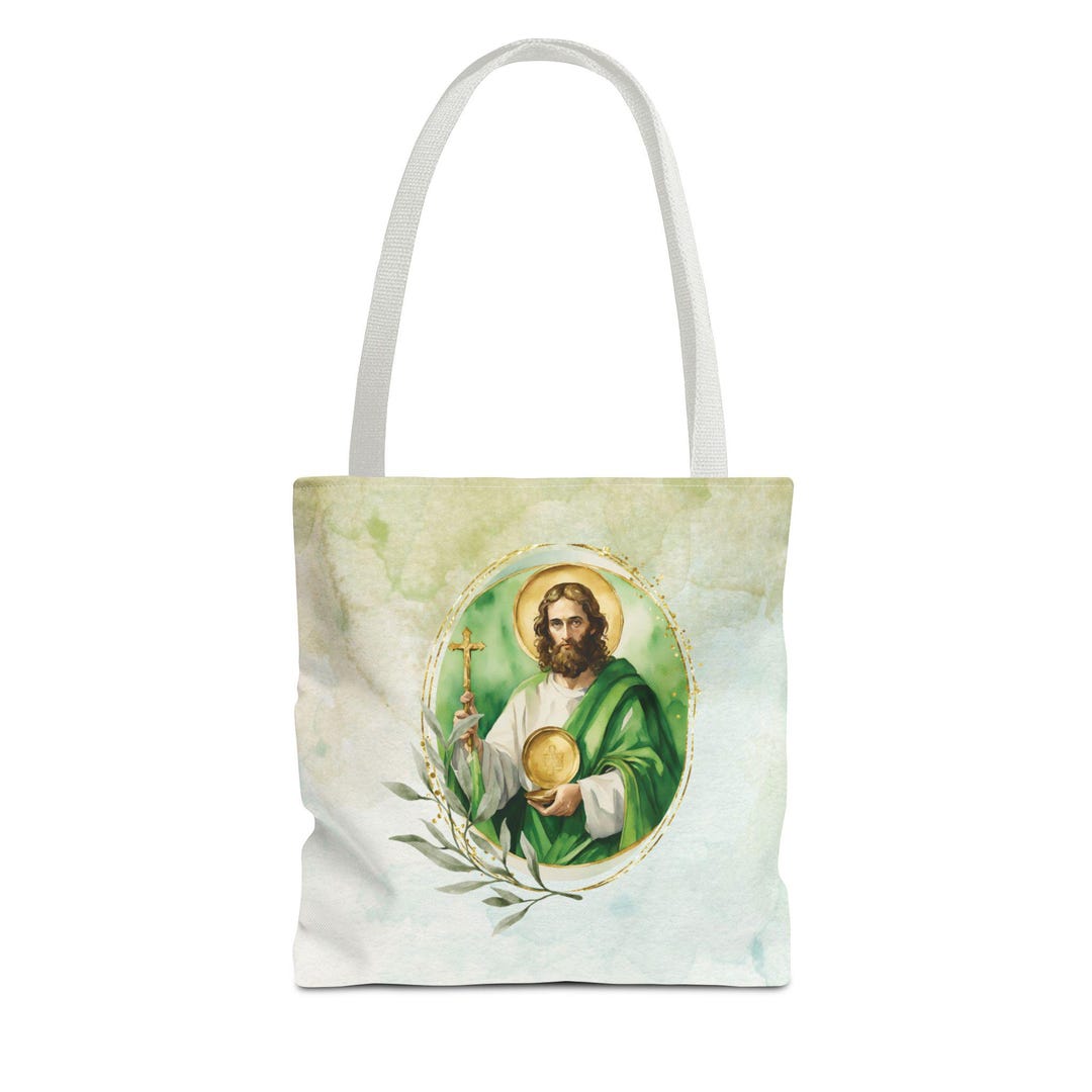 Catholic Saint Jude Prayer Tote Bag, Canvas Bag, Catholic Gift ...