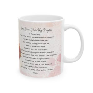 Custom Divine Mercy Coffee Cup, Catholic Gift, Religious Mug, Christian ...