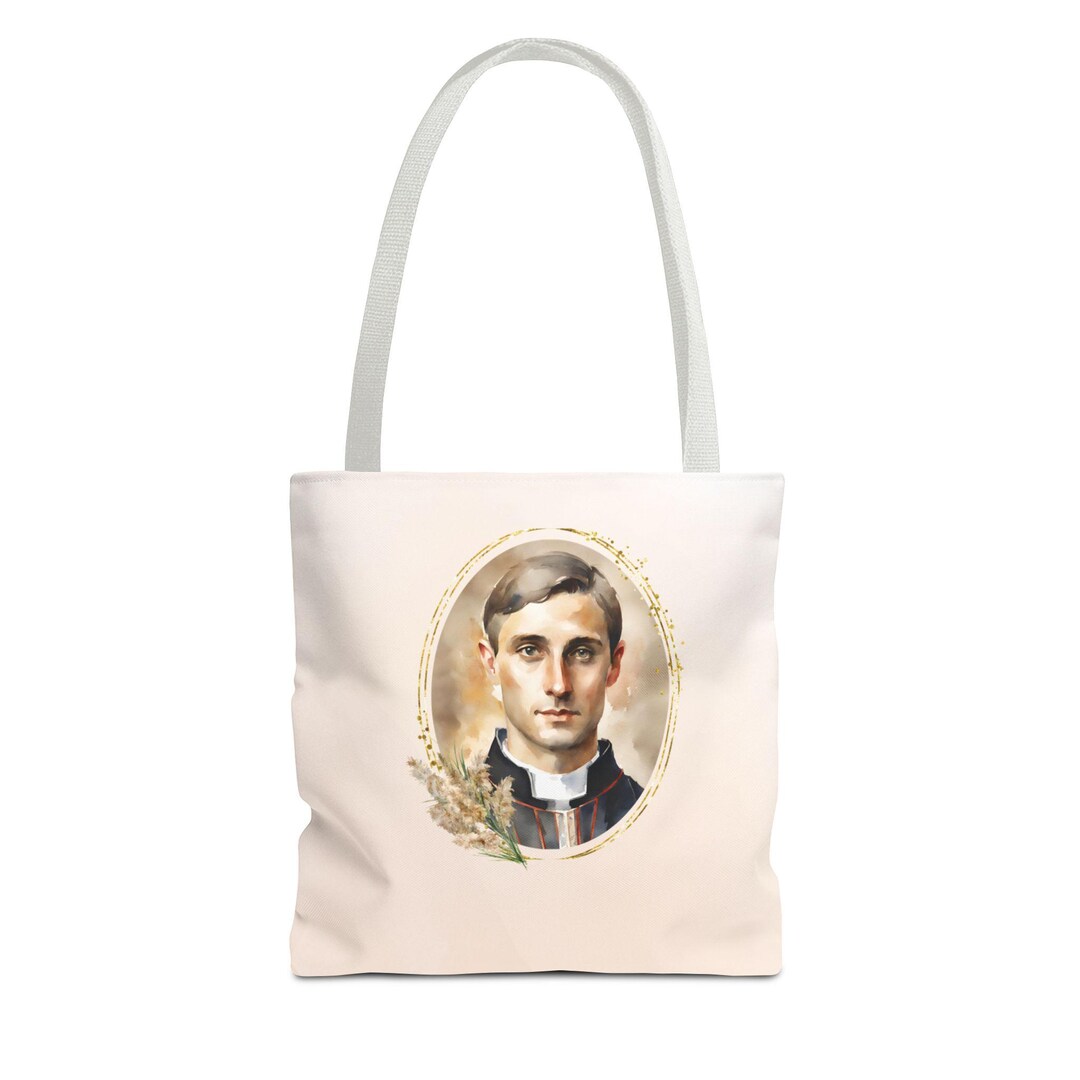 Catholic Saint Gerard Prayer Tote Bag, Canvas Bag, Catholic Gift ...