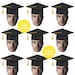 2023 Graduation Face Photo Cupcake and Cake Toppers, Face Banner ...