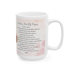 Custom Divine Mercy Coffee Cup, Catholic Gift, Religious Mug, Christian ...