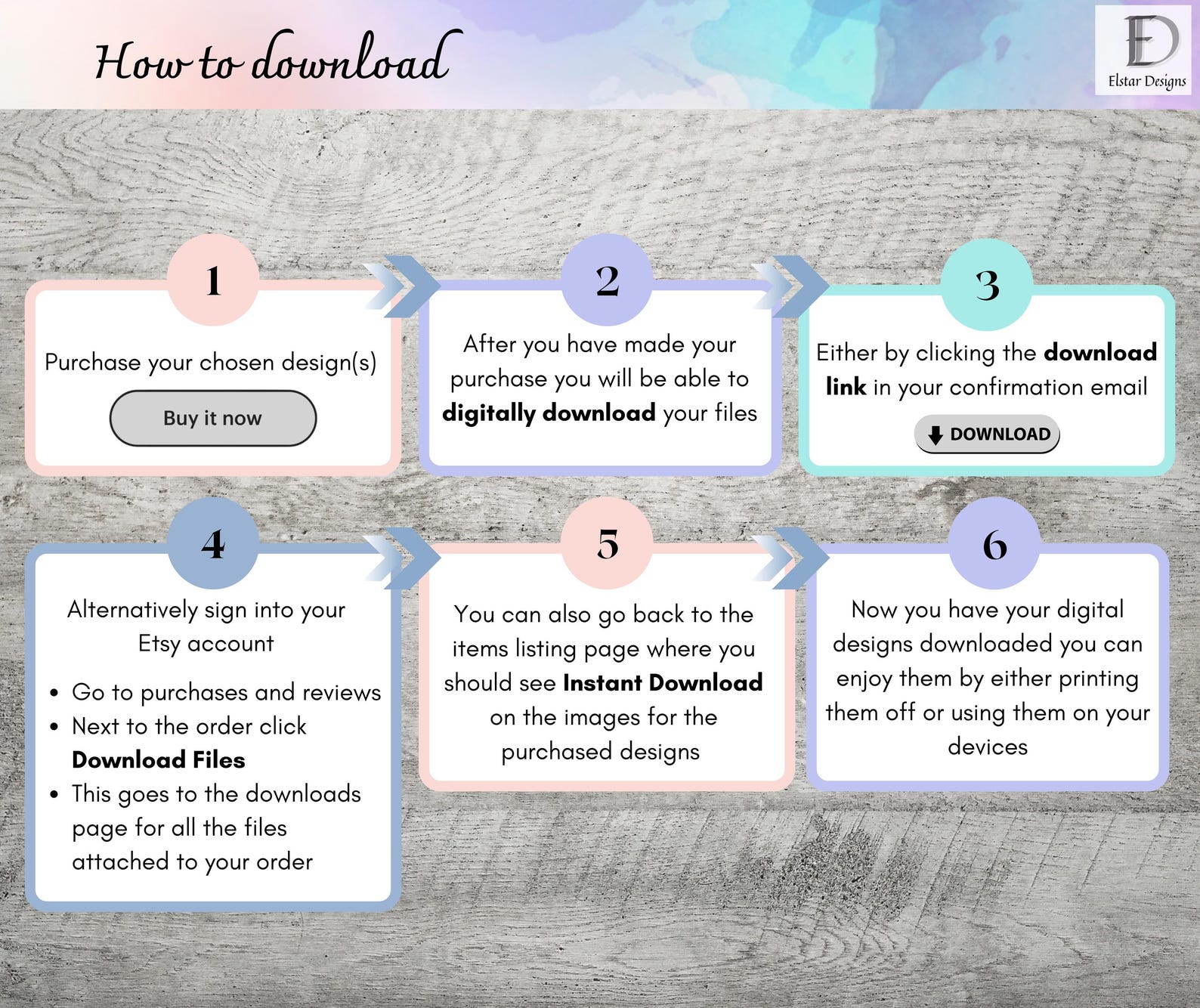 Watercolor Lined Writing Paper: A4 Printable Stationery (PDF) - Etsy