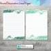 Printable Stationary, Printable Lined Paper,printable Writing Paper ...