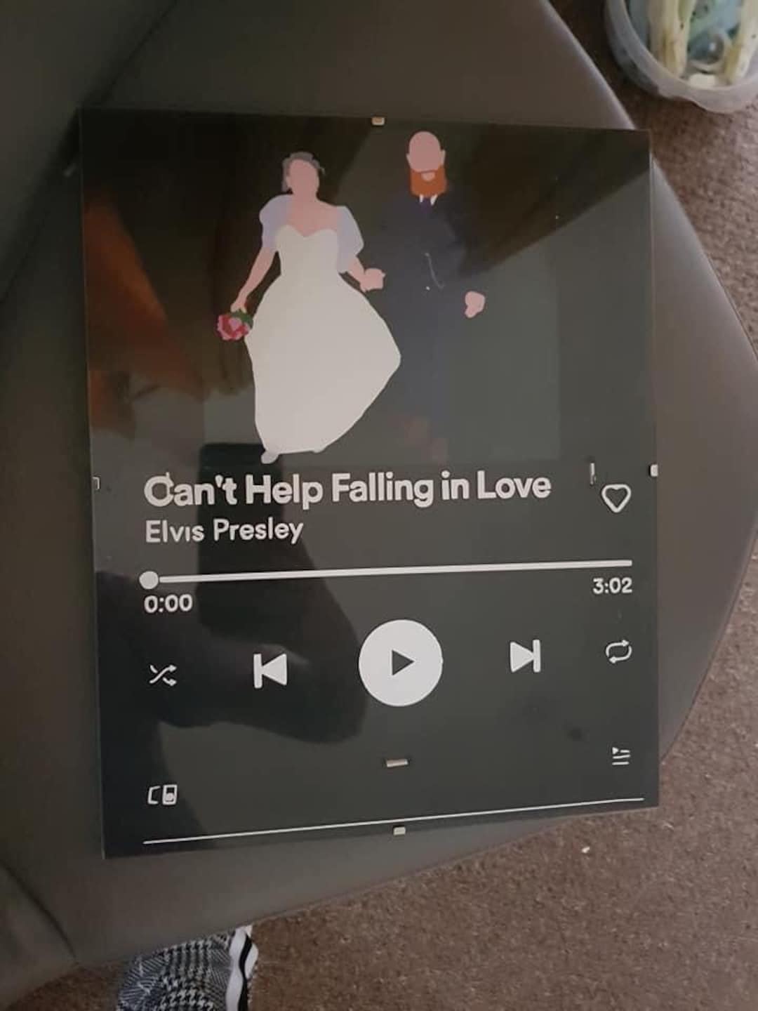 Personalised Spotify Frames - Etsy