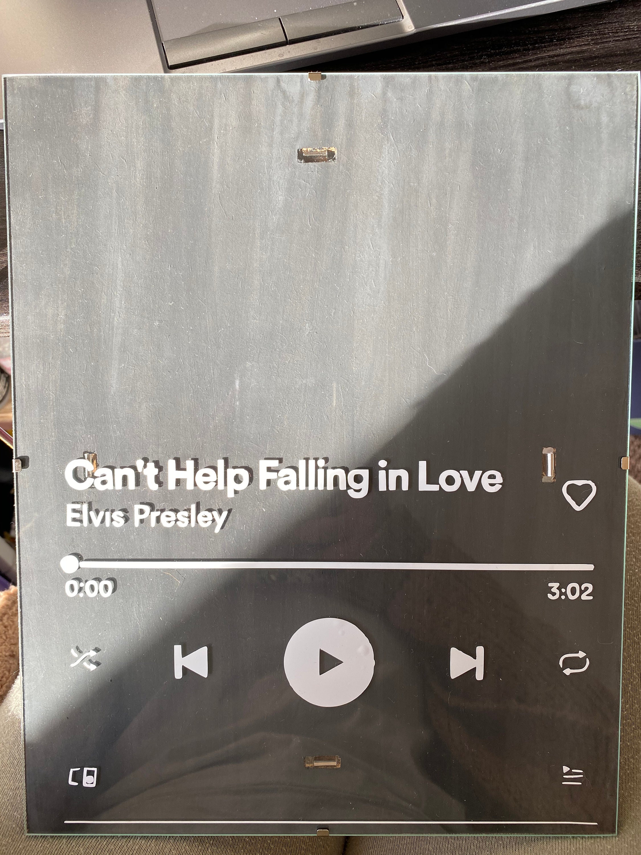 Personalised Spotify Frames - Etsy UK