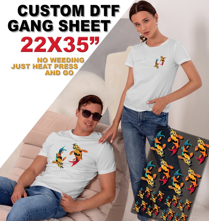 Custom DTF Sheet - Etsy
