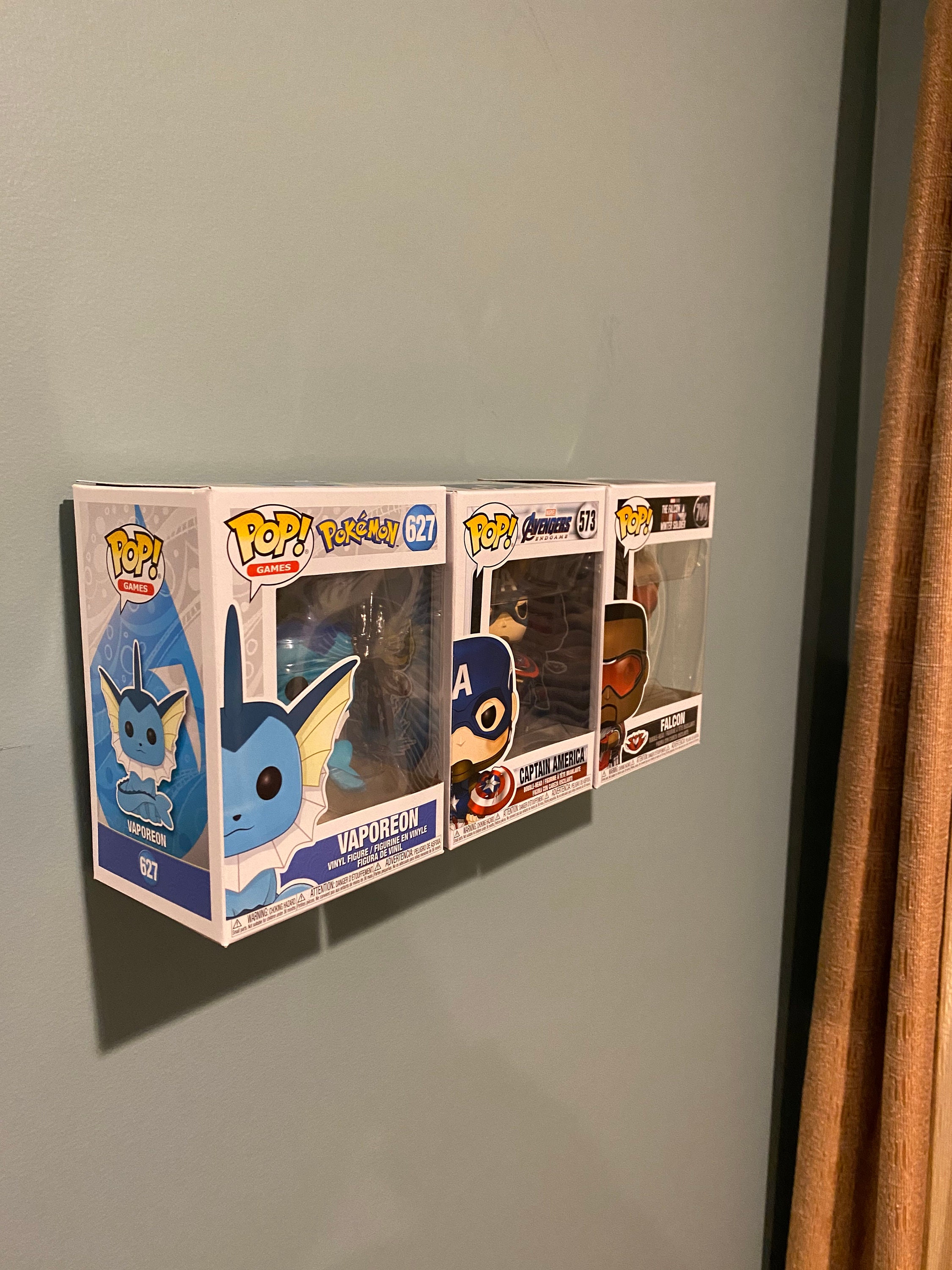 Funko Pop Box Wall Mount Display Shelfw/ Command Strips - Etsy