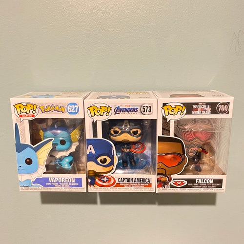 Funko Pop Box Wall Mount Display Shelfw/ Command Strips - Etsy