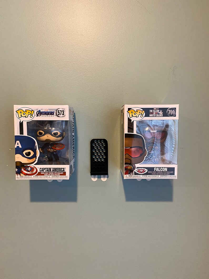 Funko Pop Box Wall Mount Display Shelfw/ Command Strips - Etsy