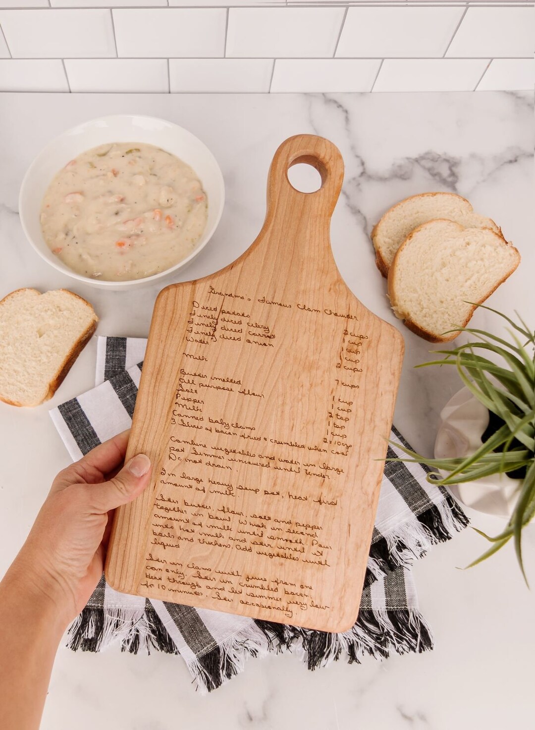 Personalized Family Recipe Maple Cutting Board, Bridal Shower Gift - Etsy