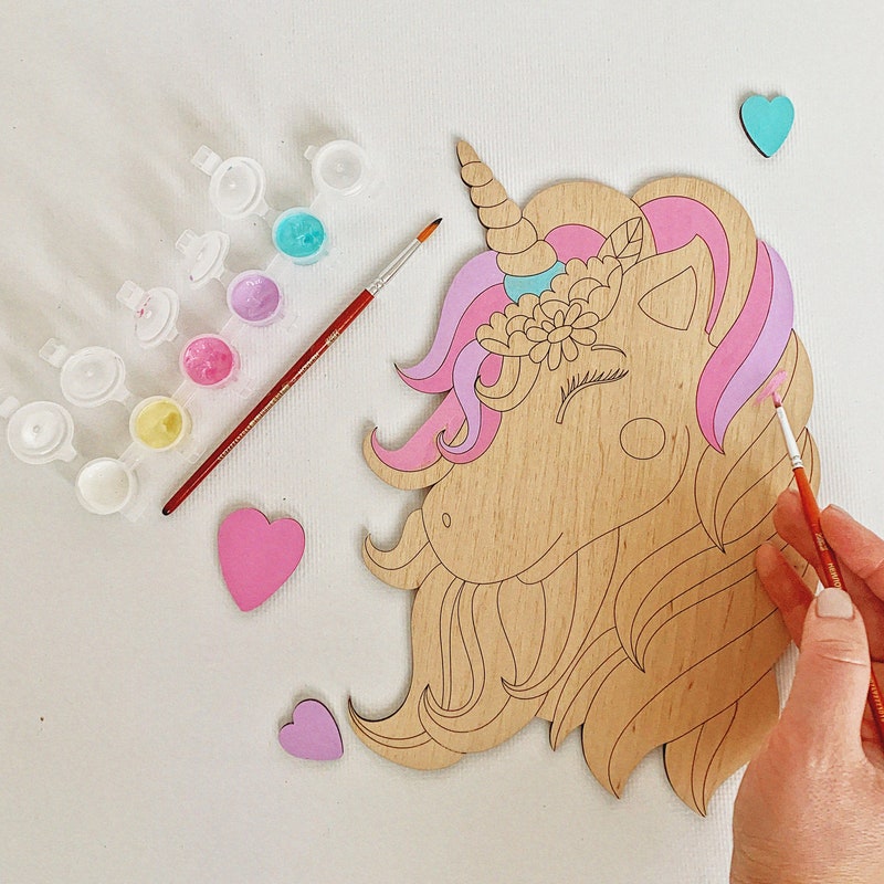 Unicorn Painting - Etsy
