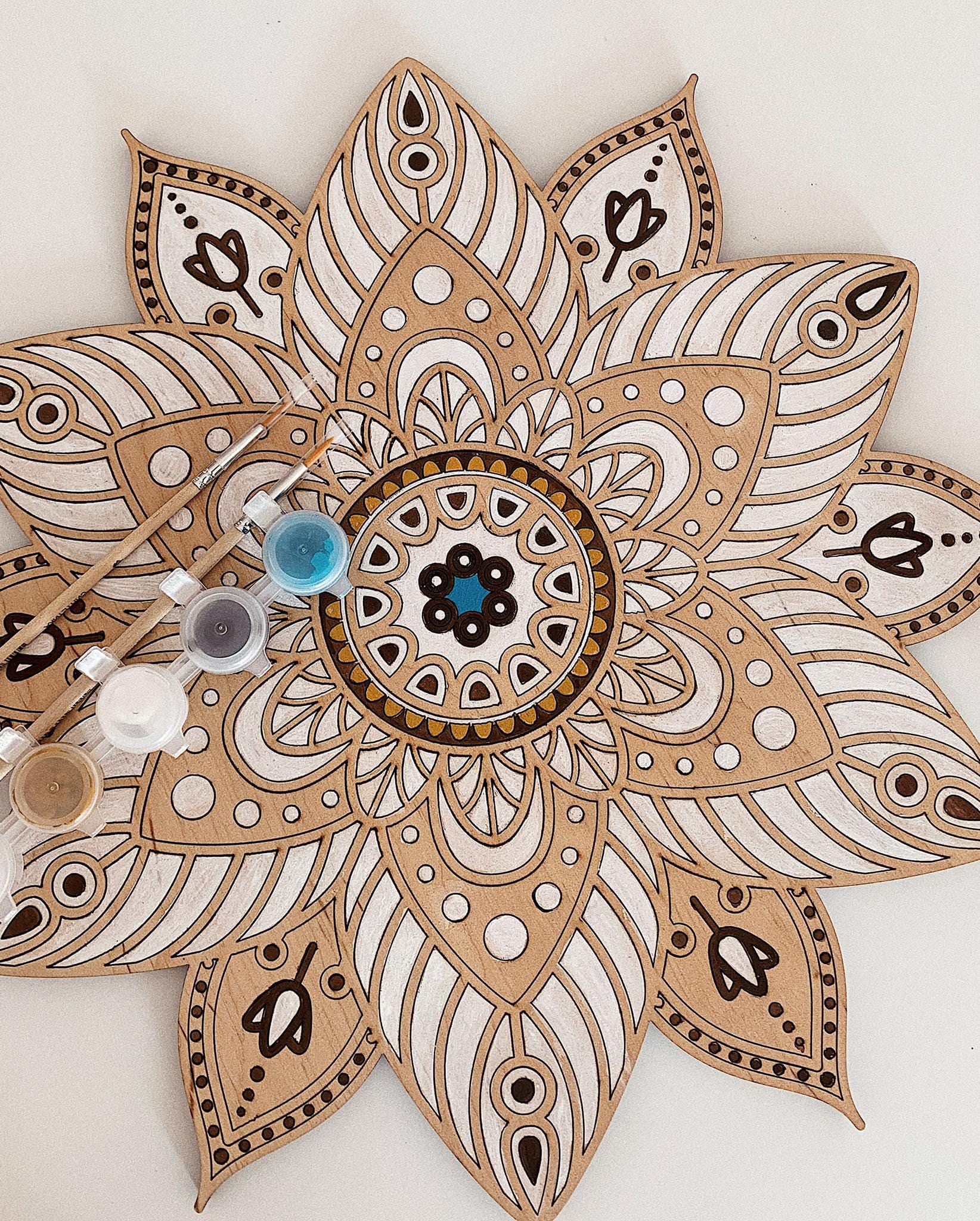 Mandala Painting Kit for Adults - DIY Craft Kit - Etsy