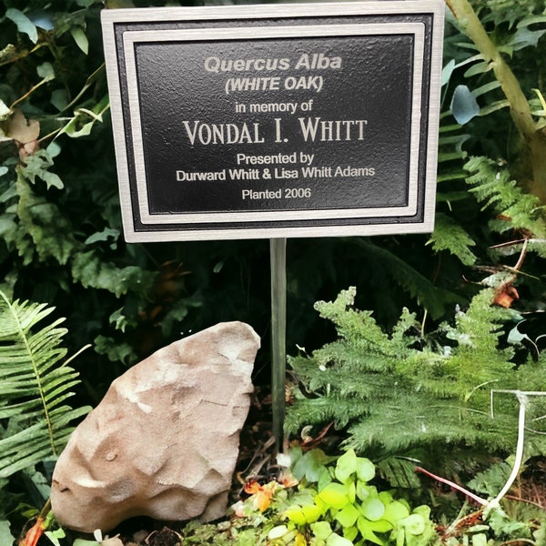 Laser Engraved Plaque Outdoor - Etsy