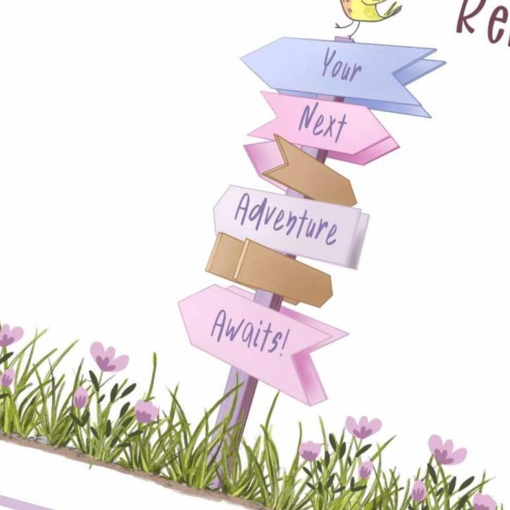 Personalised Retirement Card for Her, Mum/friend/neighbour/colleague ...