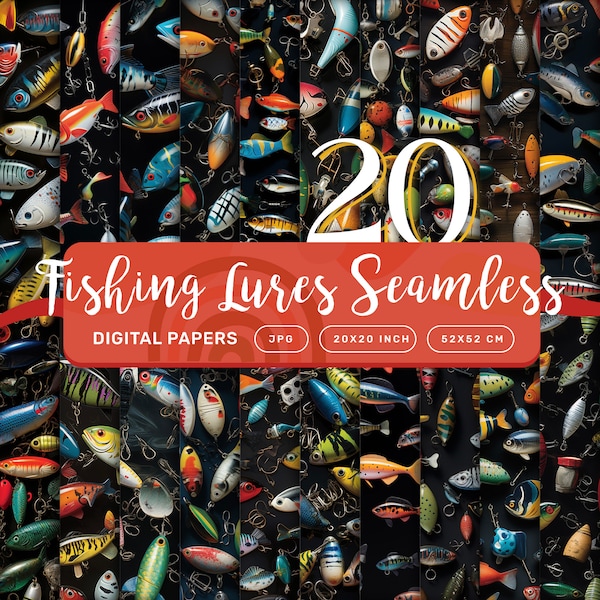 Fishing Lure Pattern - Etsy