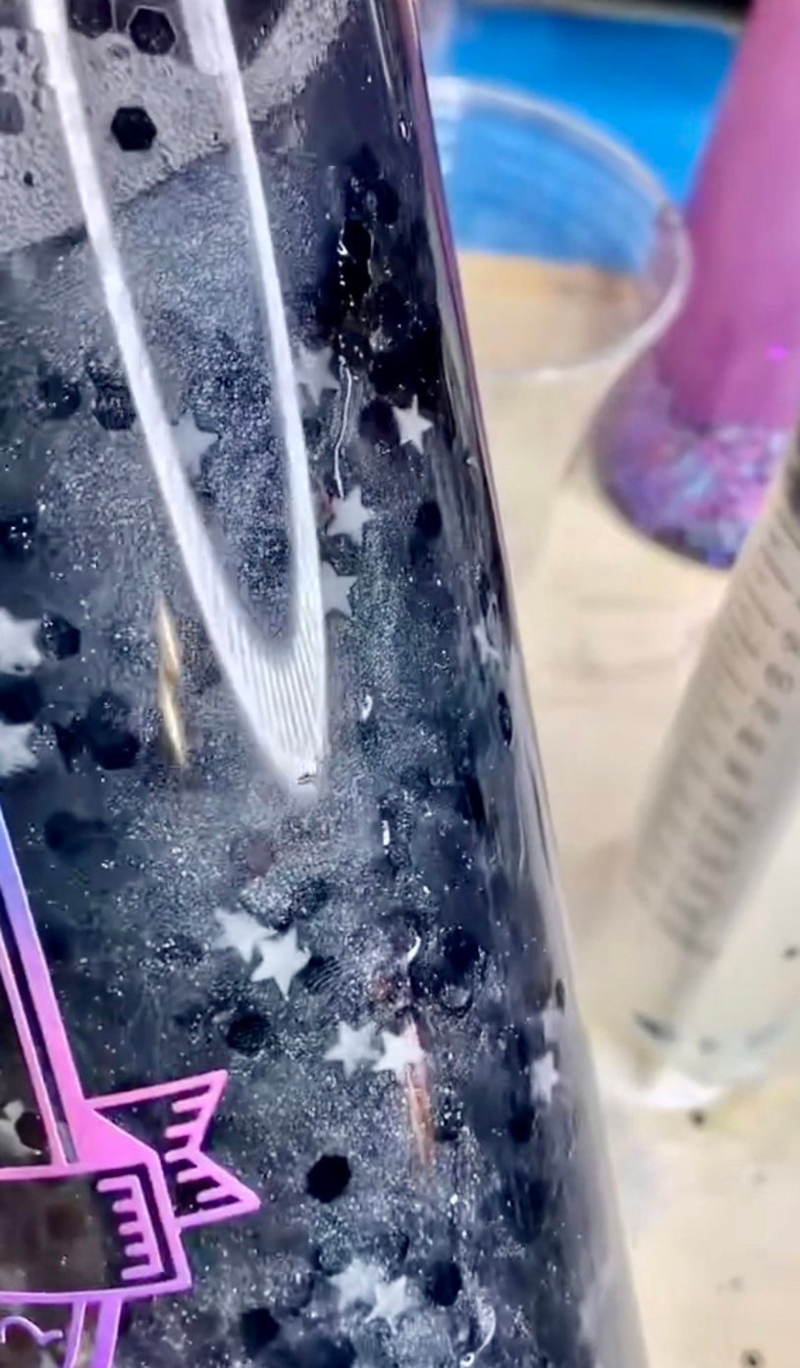 Gemini Galaxy Glow in the Dark Star Zodiac 16oz BPA Free - Etsy