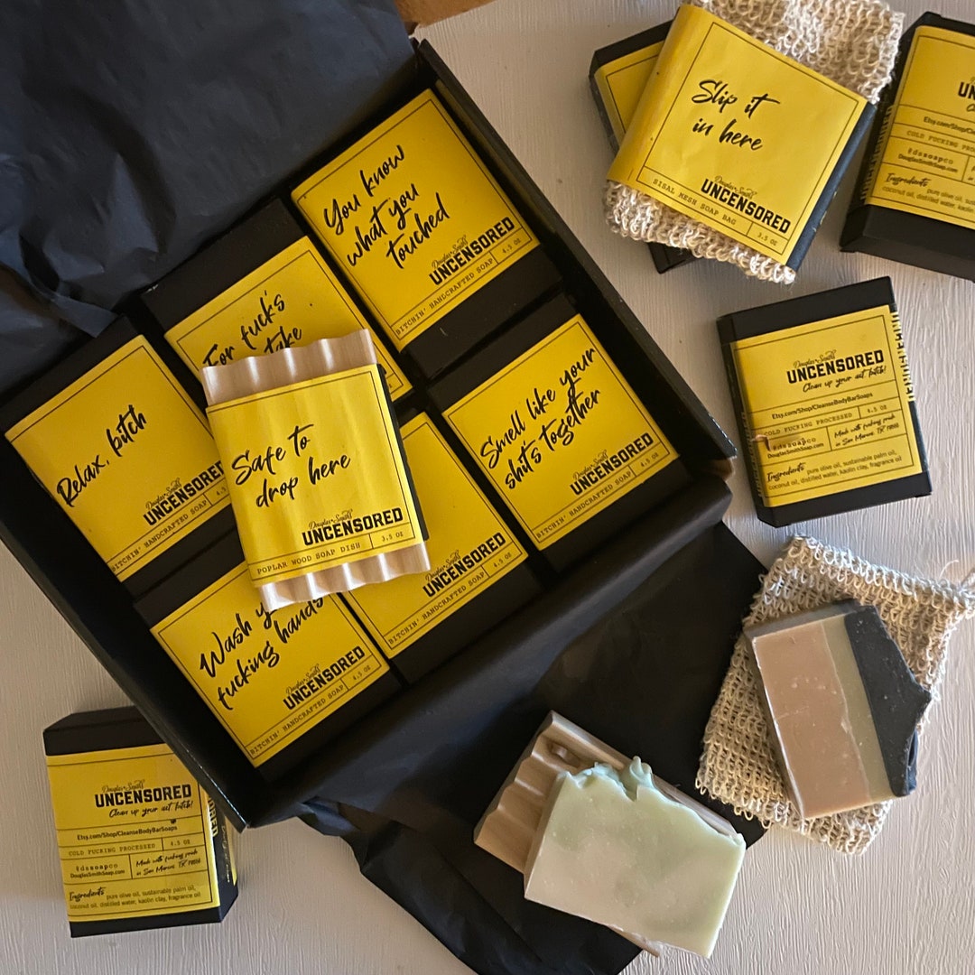 Variety Pack 12 Pack Soap Dish Curse Word Soap Cuss Word - Etsy