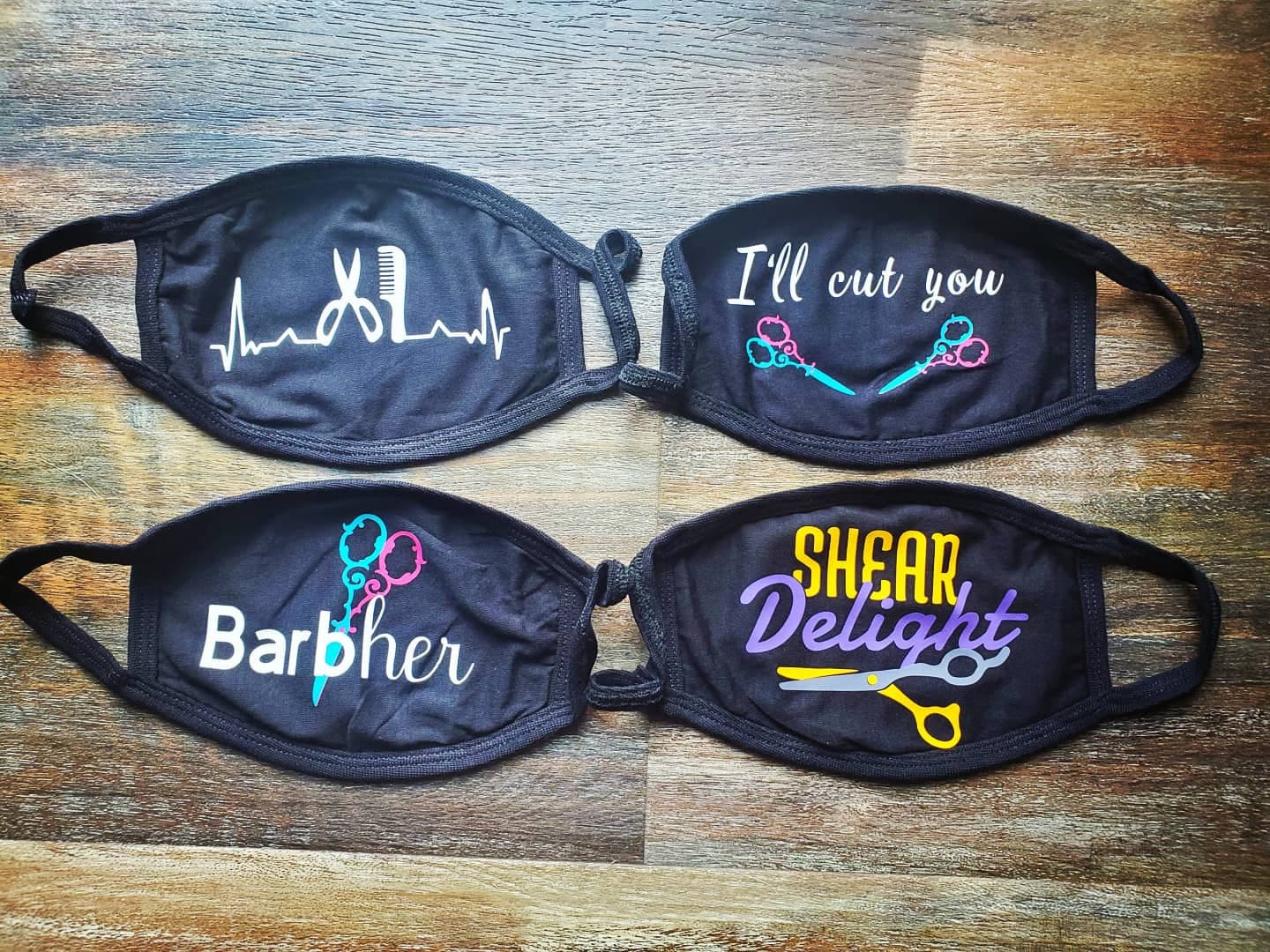 Barber and Hair Stylist Masks - Etsy