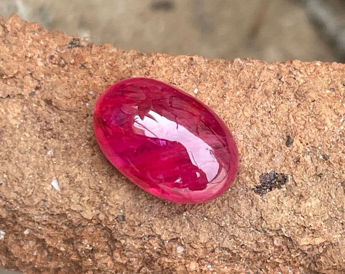 2.25 Carats, Rare Burmese Ruby, Natural Ruby Cabochon, Earth Mined ...