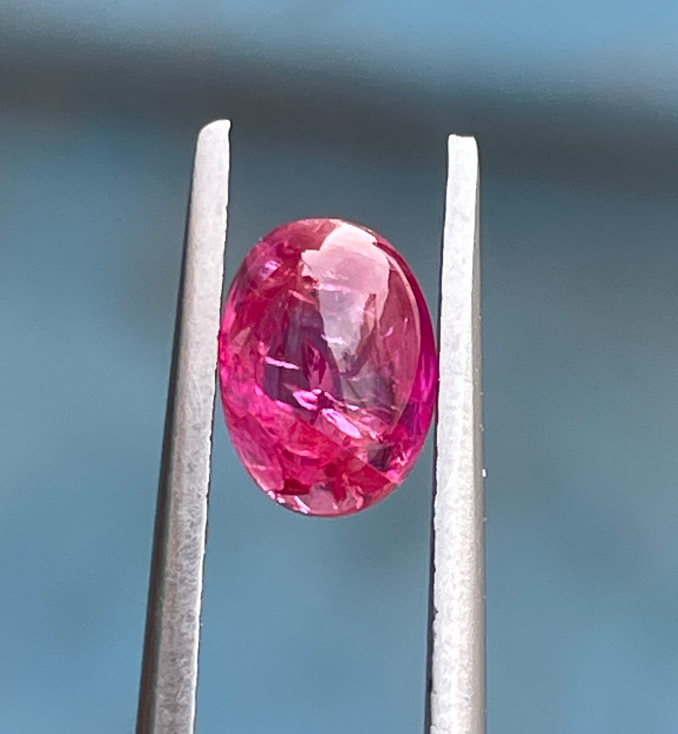 1.15 Carats, Rare Burmese Ruby, Natural Ruby Cabochon, Earth Mined ...