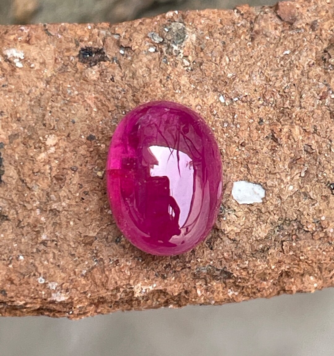 1.80 Carats, Rare Burmese Ruby, Natural Ruby Cabochon, Earth Mined ...