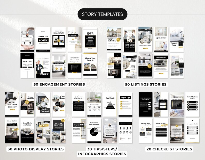 Ultimate Real Estate Marketing Templates Bundle Luxury, Real Estate ...