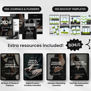 Ultimate Faceless Marketing Templates Bundle With PLR & MRR, Faceless ...